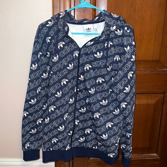 adidas | Jackets & Coats | Adidas Zip Up Hoodie | Poshmark